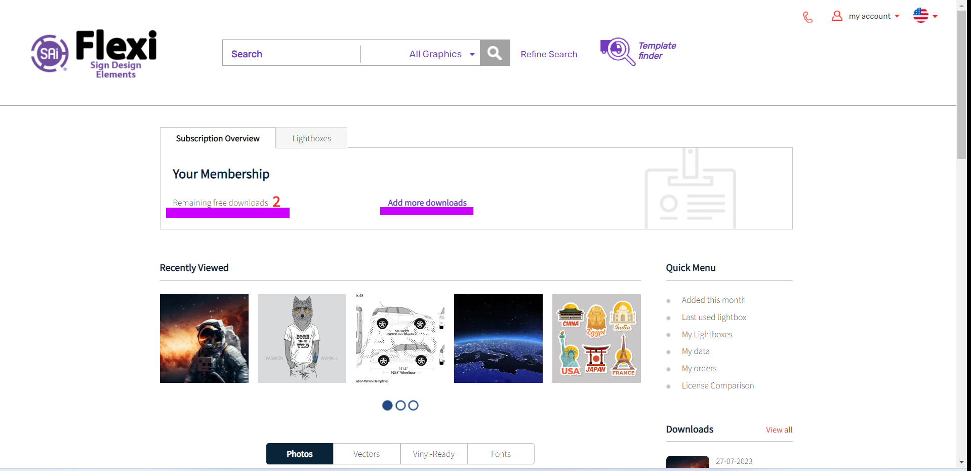 Using Sign Design Elements with your Subscription – SA International