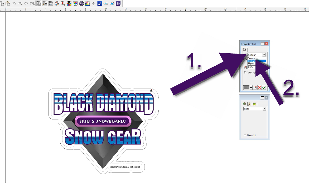 Adding multiple contour cut types to a single design – SA International