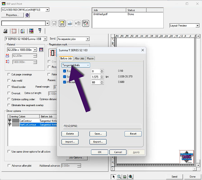 Adding multiple contour cut types to a single design – SA International