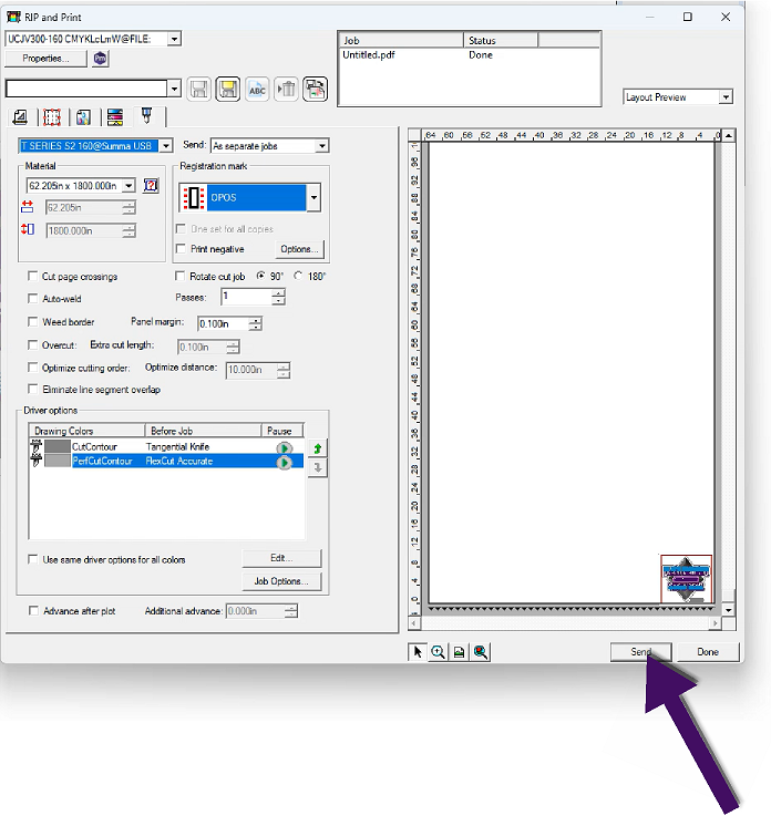 Adding multiple contour cut types to a single design – SA International
