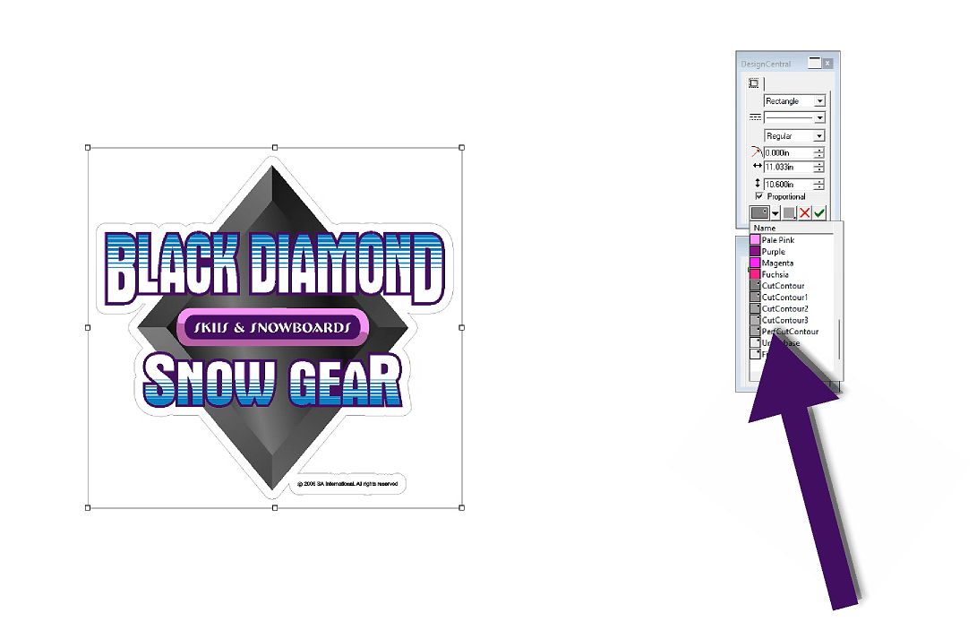 Adding multiple contour cut types to a single design – SA International