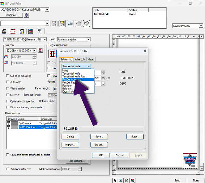 Adding multiple contour cut types to a single design – SA International