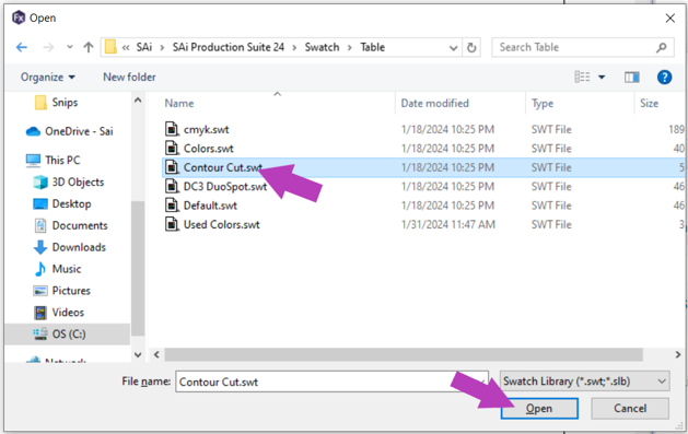CutContour Color Swatch (Flexi Complete) – SA International