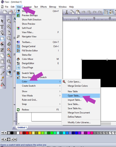 CutContour Color Swatch (Flexi Complete) – SA International