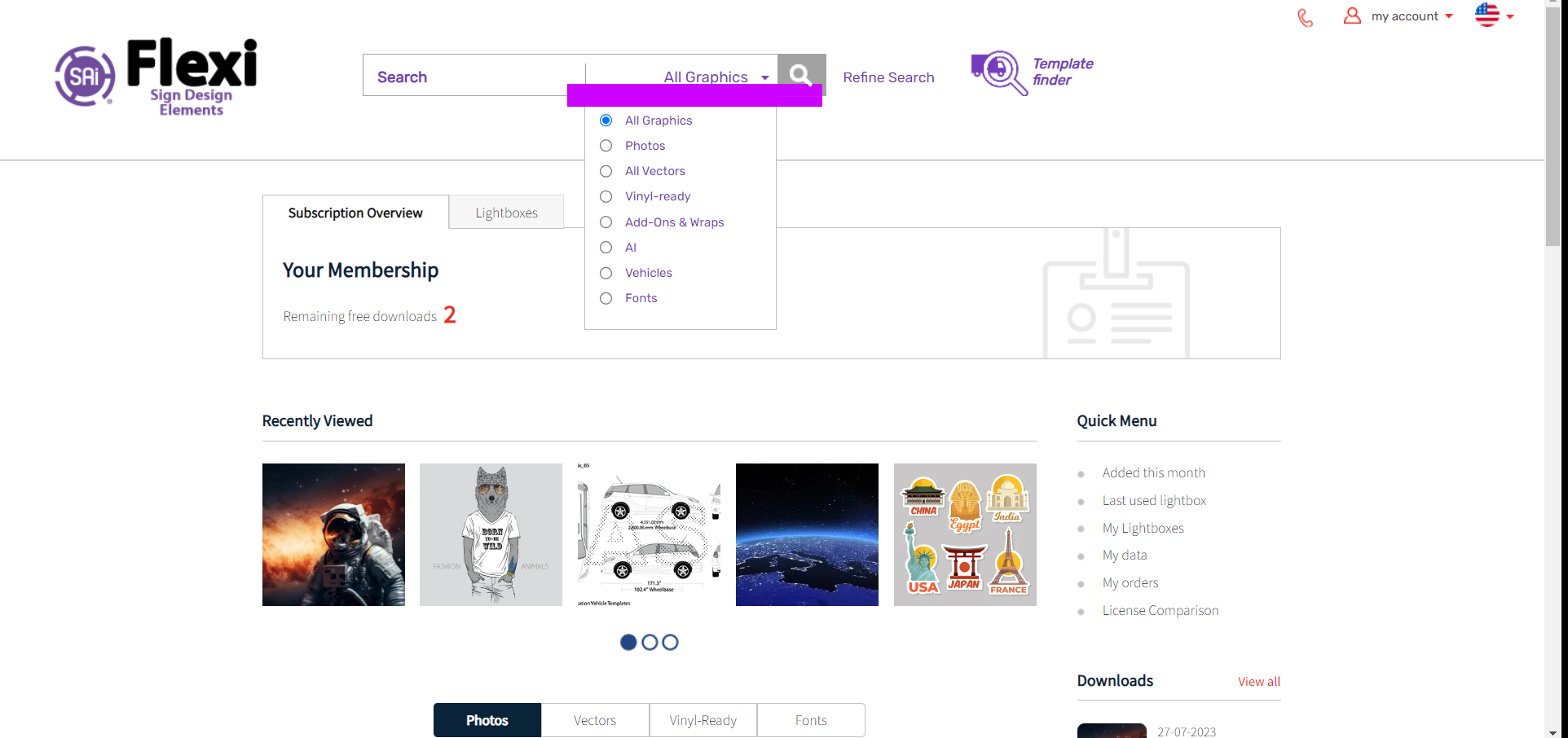 Using Sign Design Elements with your Subscription – SA International