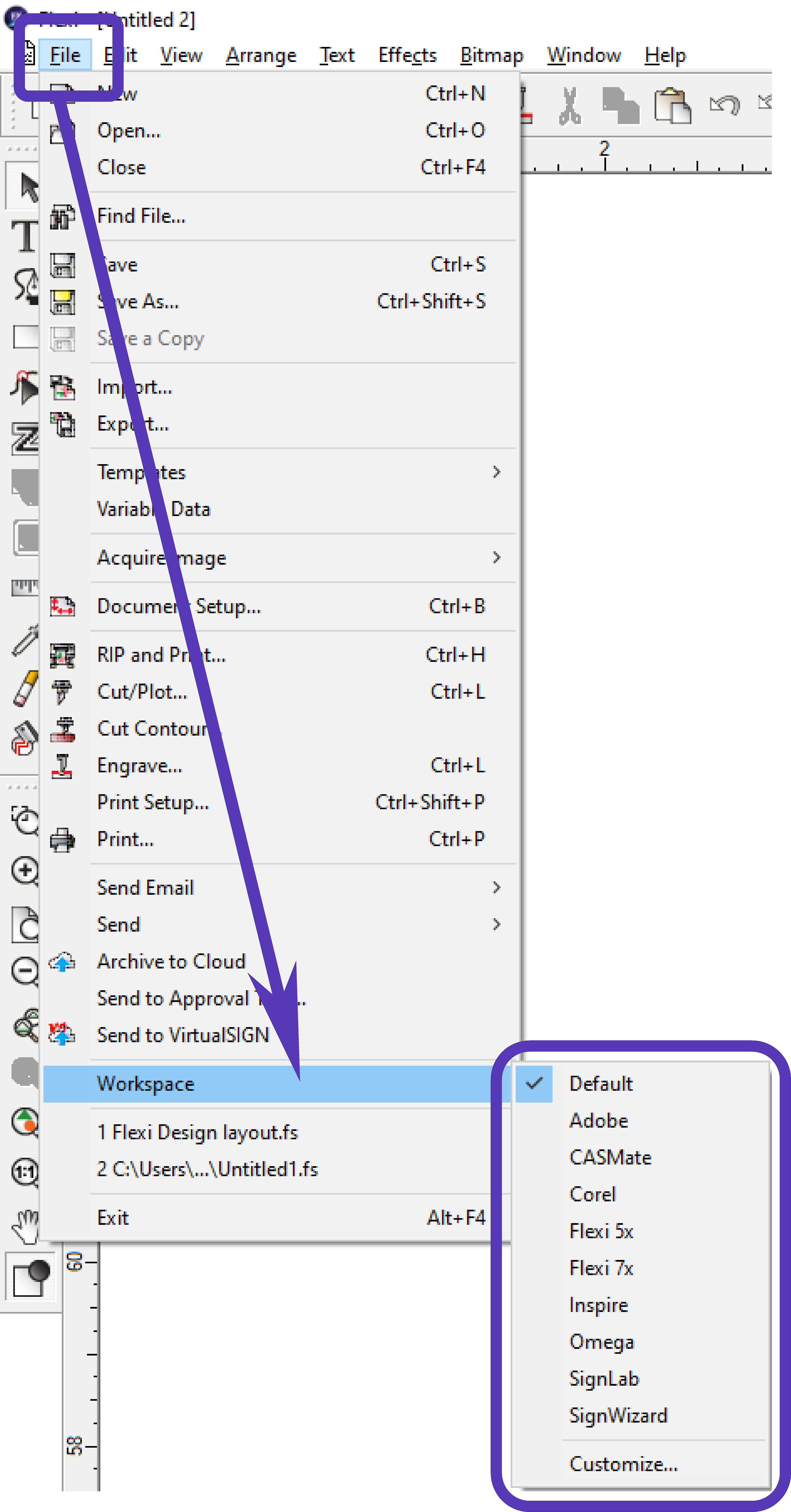 Using Workspaces – SA International