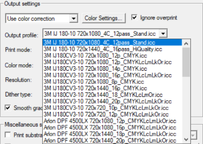 Color Profiles / ICC Profiles – SA International