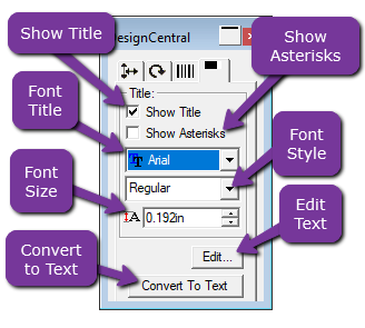 Codes-barres à partir de texte – SA International (Français)