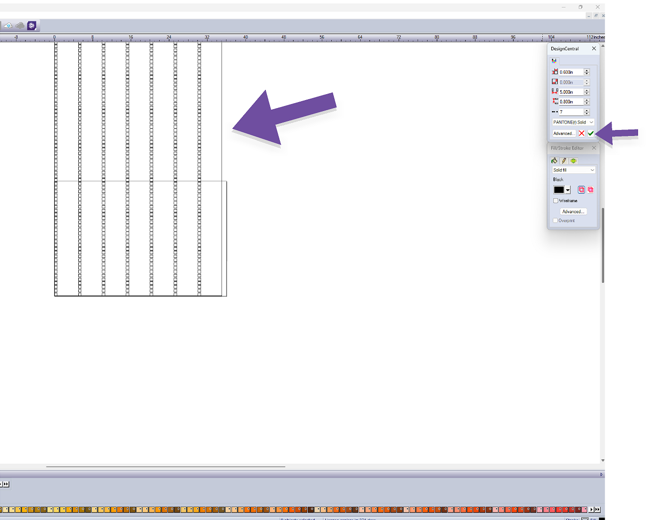 Printing a color swatch – SA International
