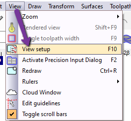 EnRoute Preferences - View Setup – SA International