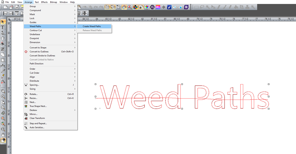 Creating Weed Paths in Designer (Flexi Complete) – SA International