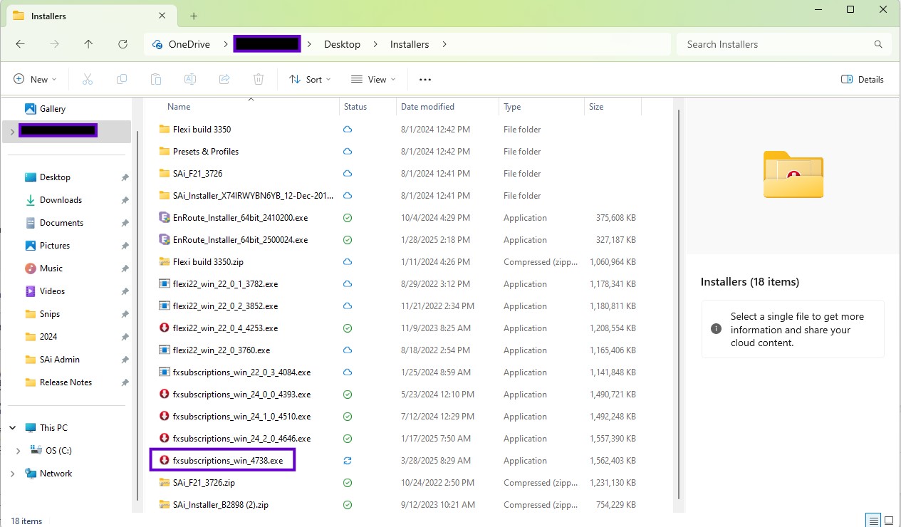 Installation of Flexi Complete – SA International