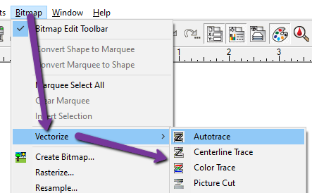 Vectorizing Bitmaps – SA International