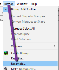 Bitmap Properties – SA International