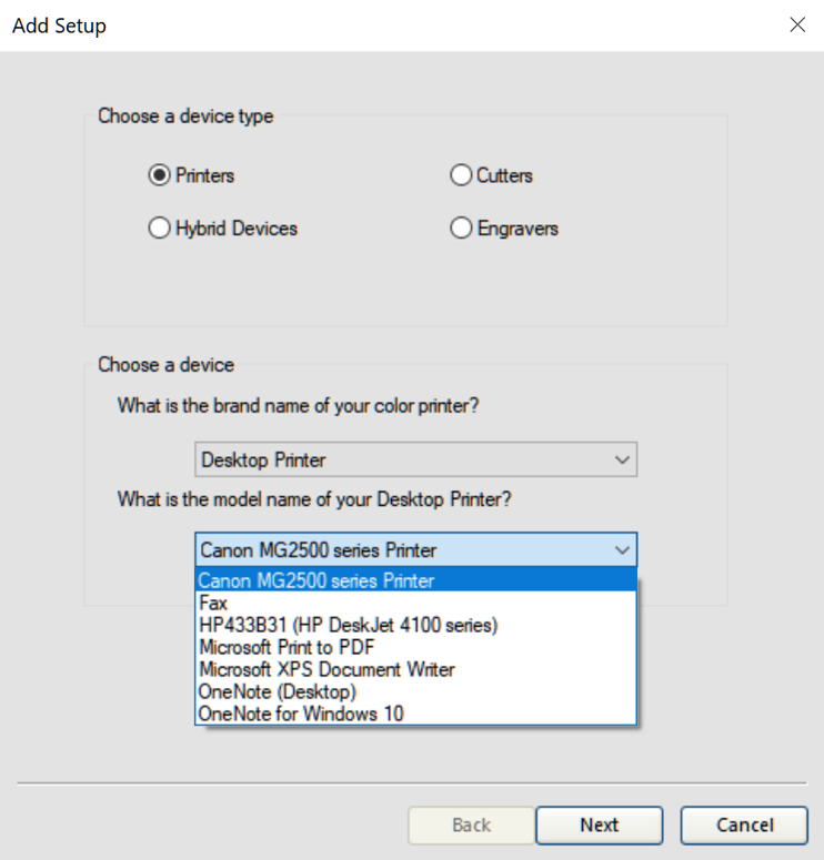 Configuring Desktop Printers in Production Manager – SA International