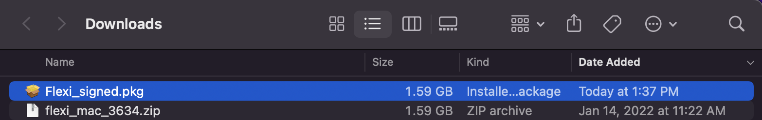 MacOS: Installing FlexiDESIGN – SA International