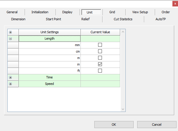 EnRoute Preferences - Units Tab – SA International