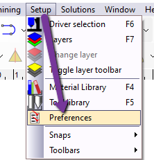 EnRoute Preferences – SA International