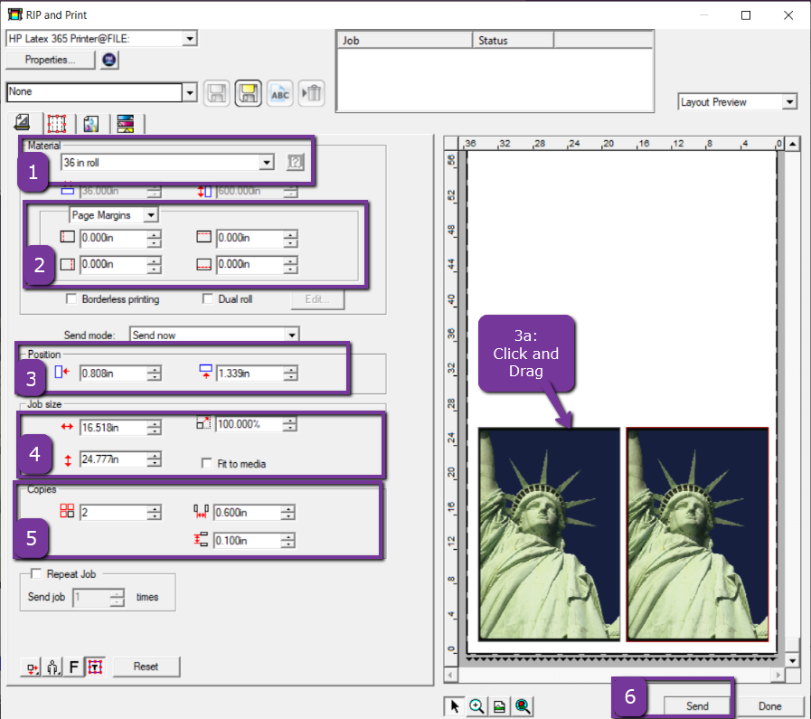 Quick Guide to Printing a Job – SA International